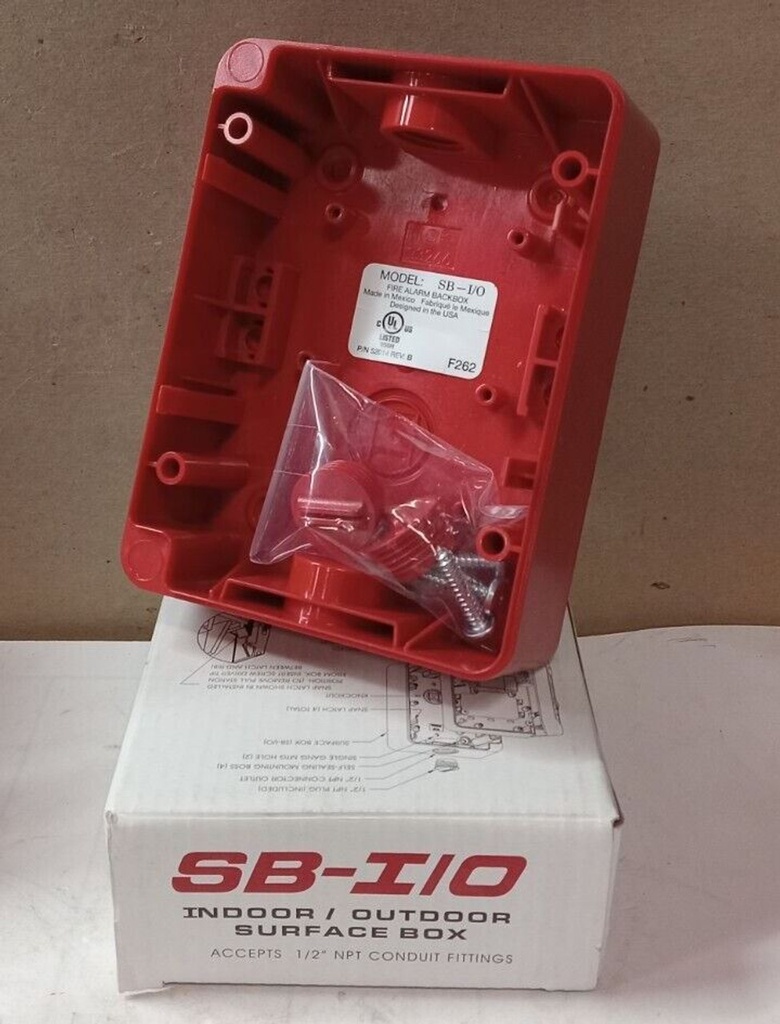 MODULE SURFACE MOUNT BACK BOX. MX | SDS